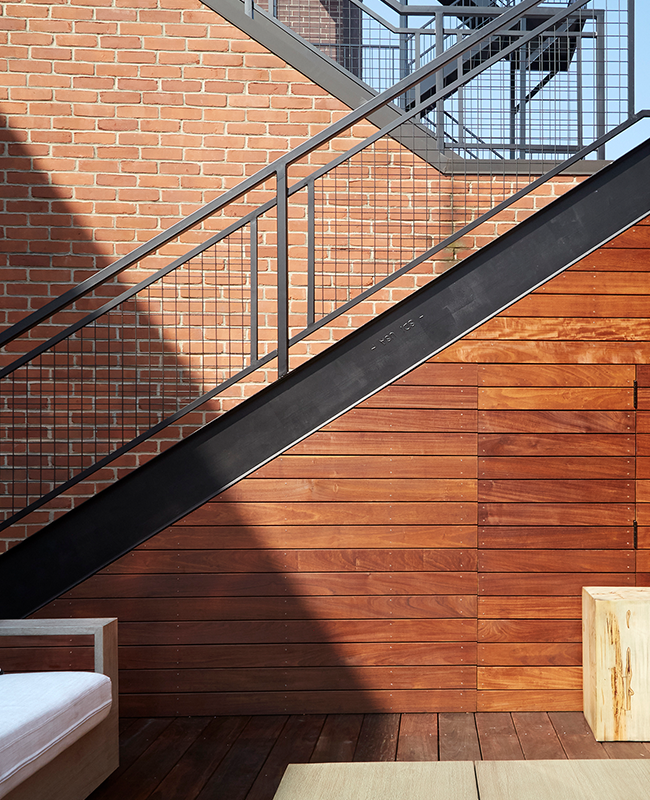 Floating Steel Shade Structure | Projects | Chicago Roof Deck + Garden